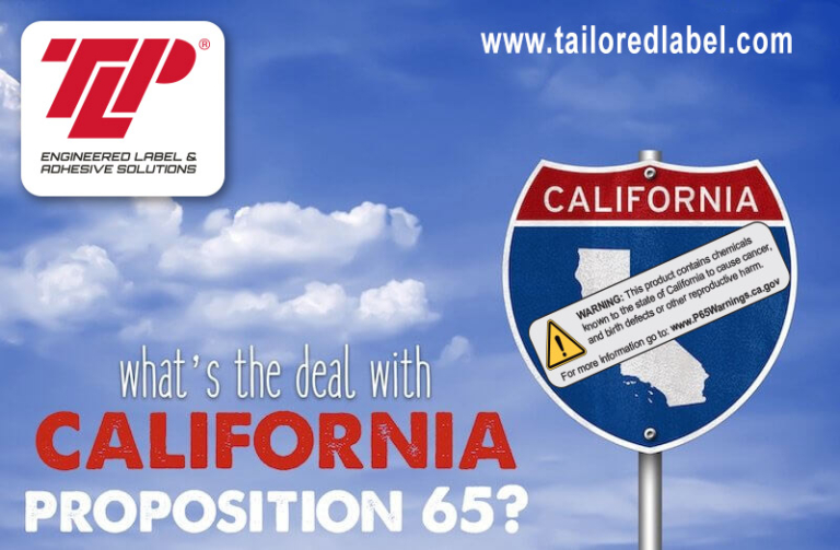 Prop 65 Labels - Regulatory & Compliance Labeling |TLP