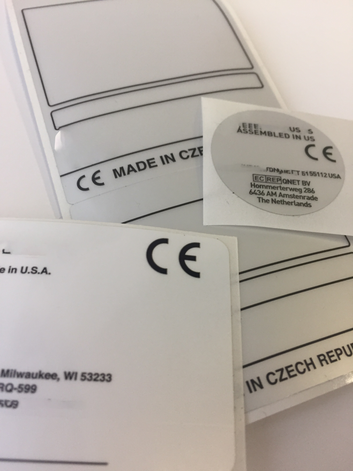CE Labels - TLP