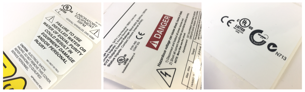 UL Labels - Regulatory & Compliance Labeling with TLP